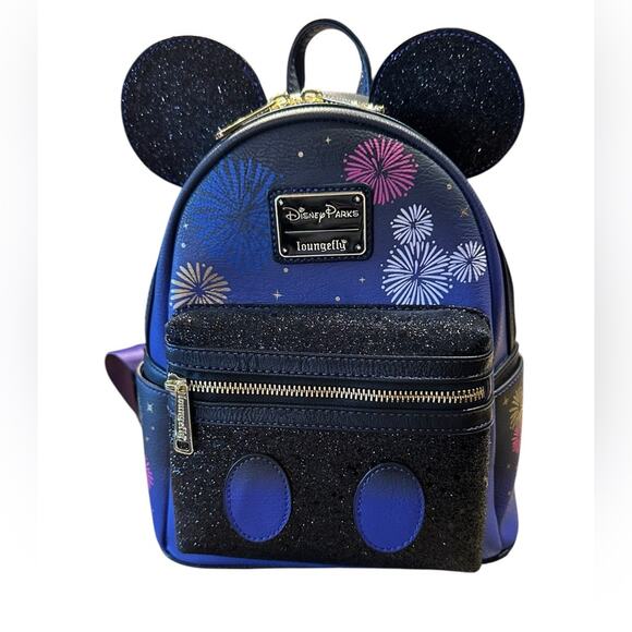 Loungefly | Bags | Disney 5th Anniversary Loungefly Backpack Blue And ...